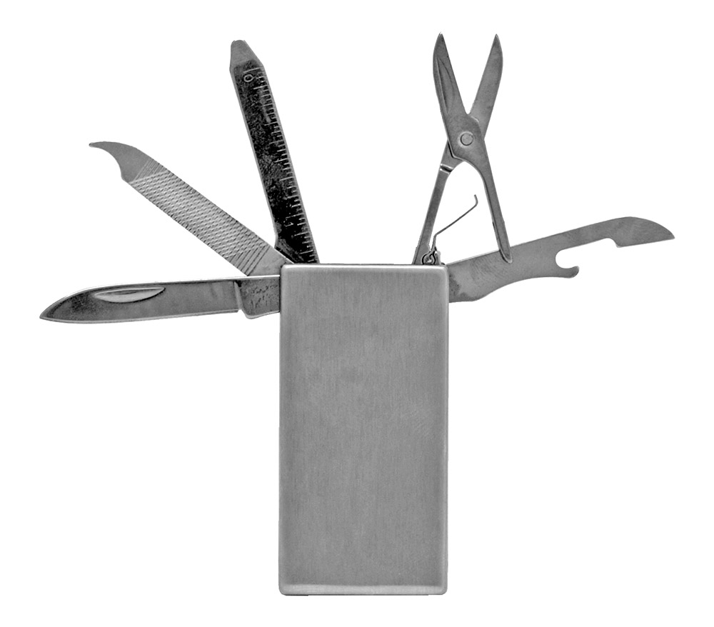 Money Clip Utility Tool - Stainless Steel