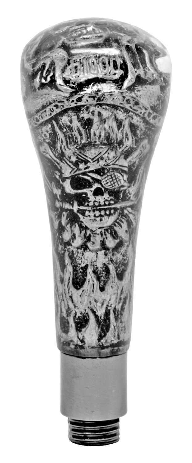 Pirate Skull Walking Cane with Blade