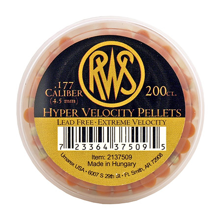 200 - ct. RWS Hyper Velocity Pellets